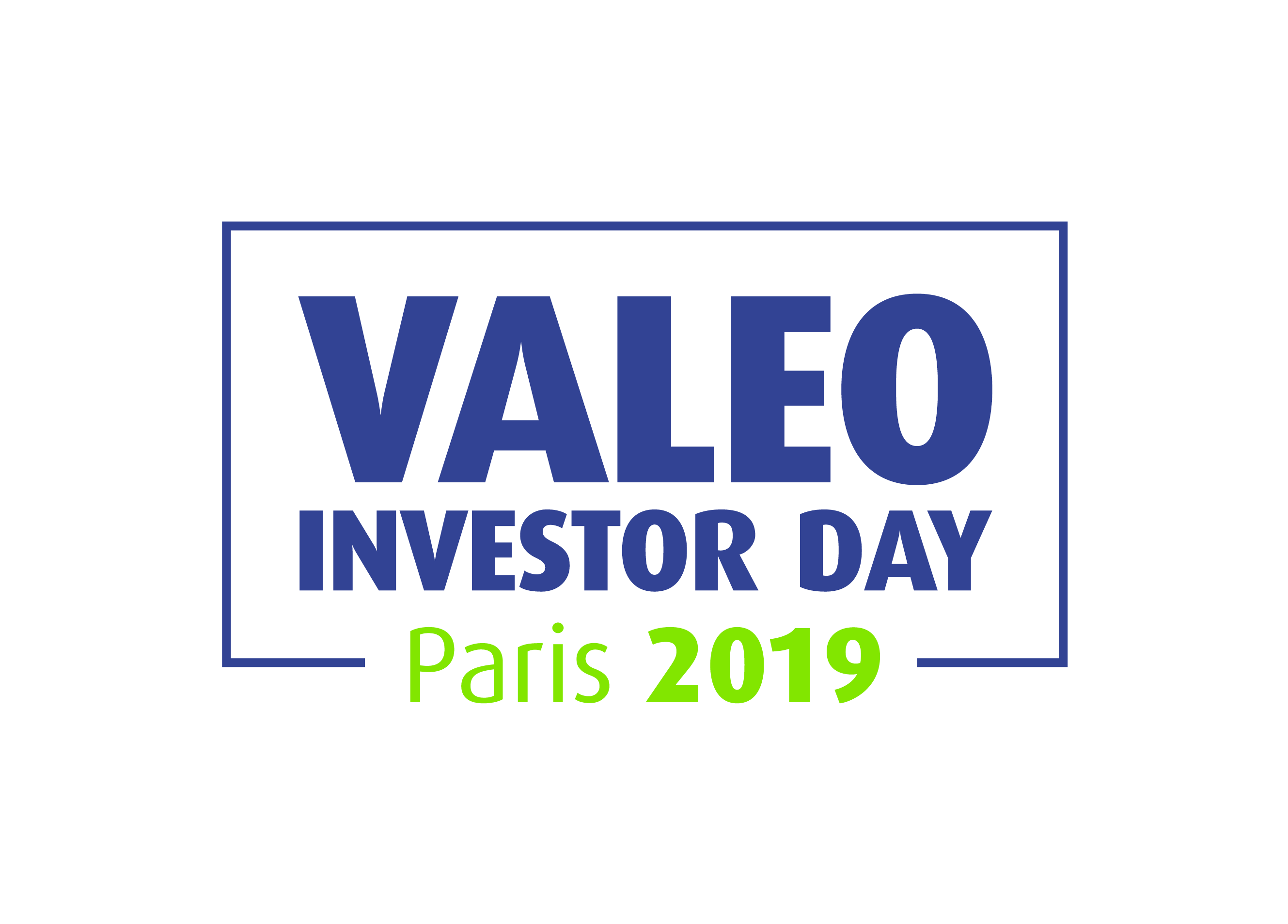 Valeo Investor Day 2019 Press Release | Valeo