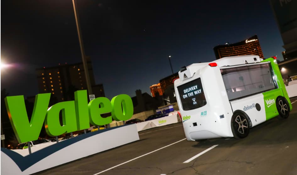 Valeo in the 2020 international CES (Consumer Electronic Show)