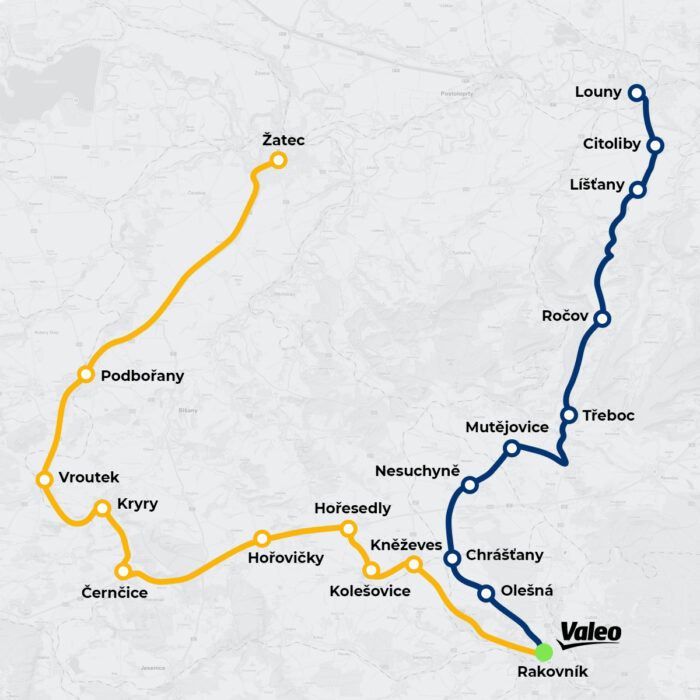 Shuttle buses to Rakovník production plant | Valeo