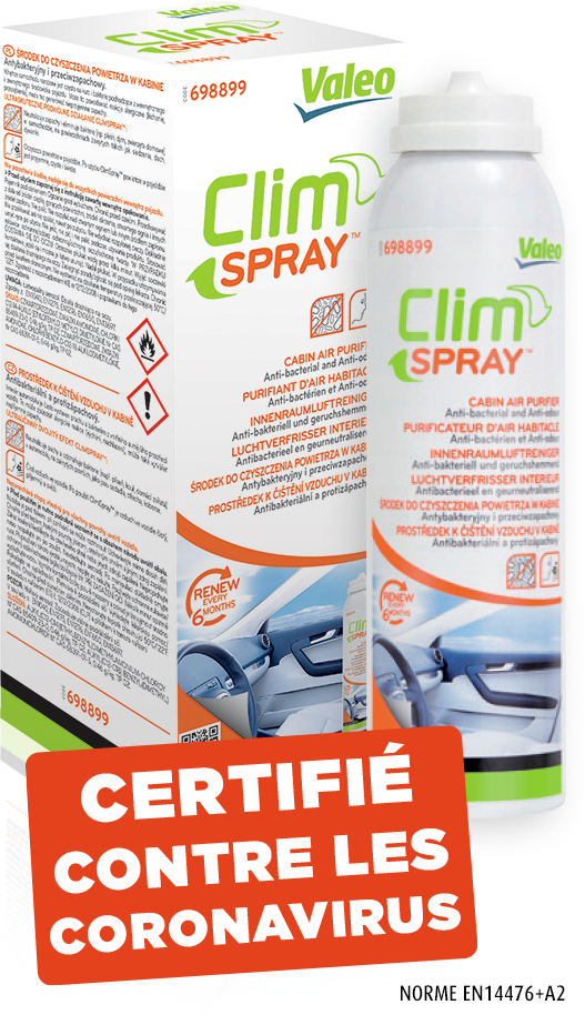 Valeo ClimSpray™ - Élu Produit de l’Année 2021. | Valeo