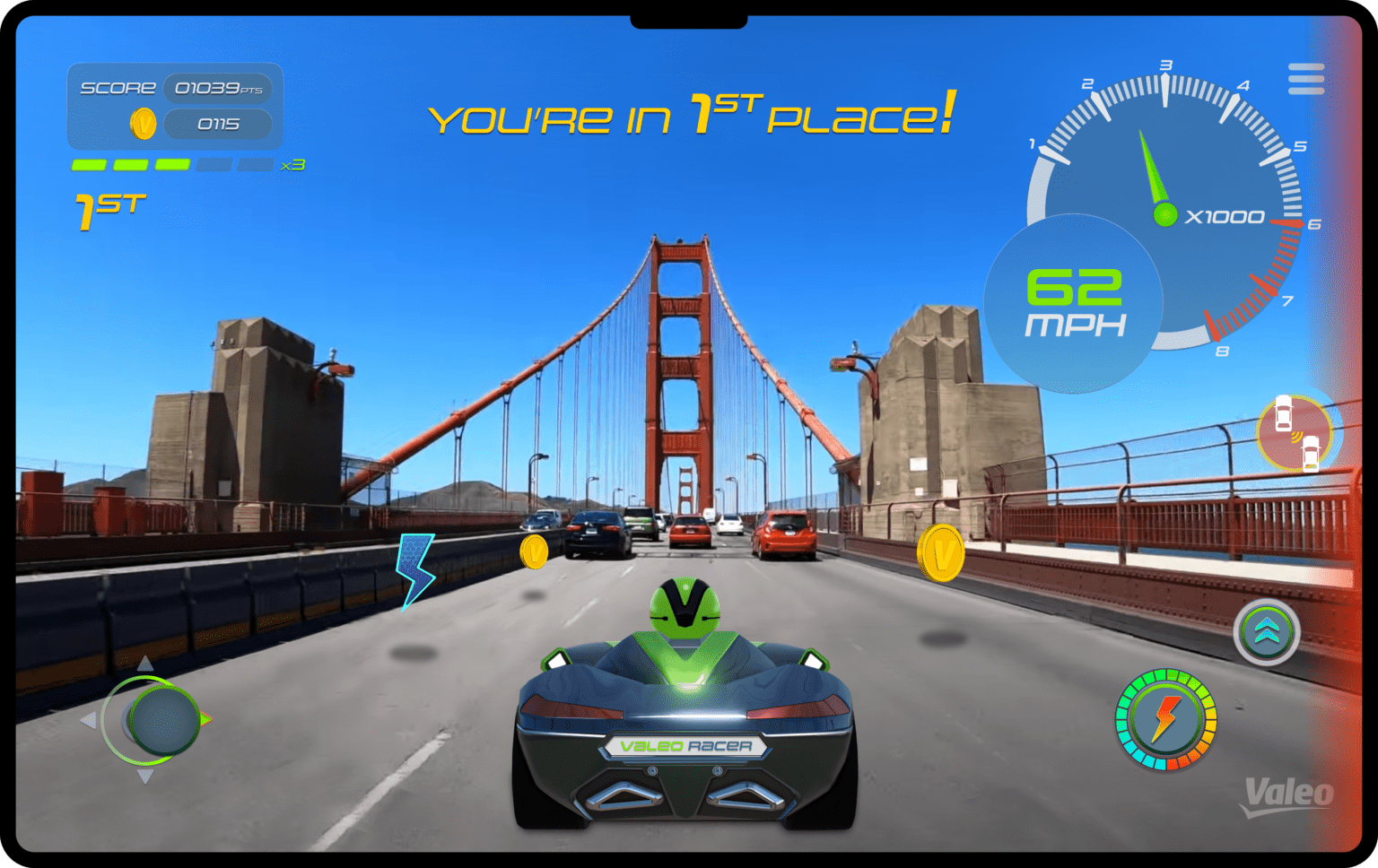Valeo presents Valeo Racer, a new extended reality in-car gaming experience developed with Unity ...