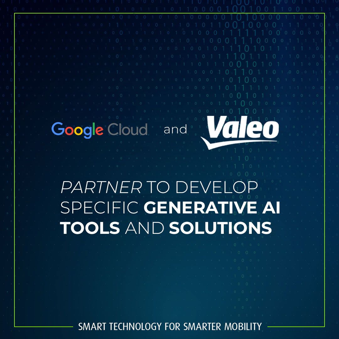 Valeo Takes the Driver’s Seat on Generative AI with Google Cloud | Valeo