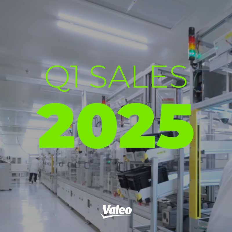 Press release – Q1 2025 Sales | Valeo